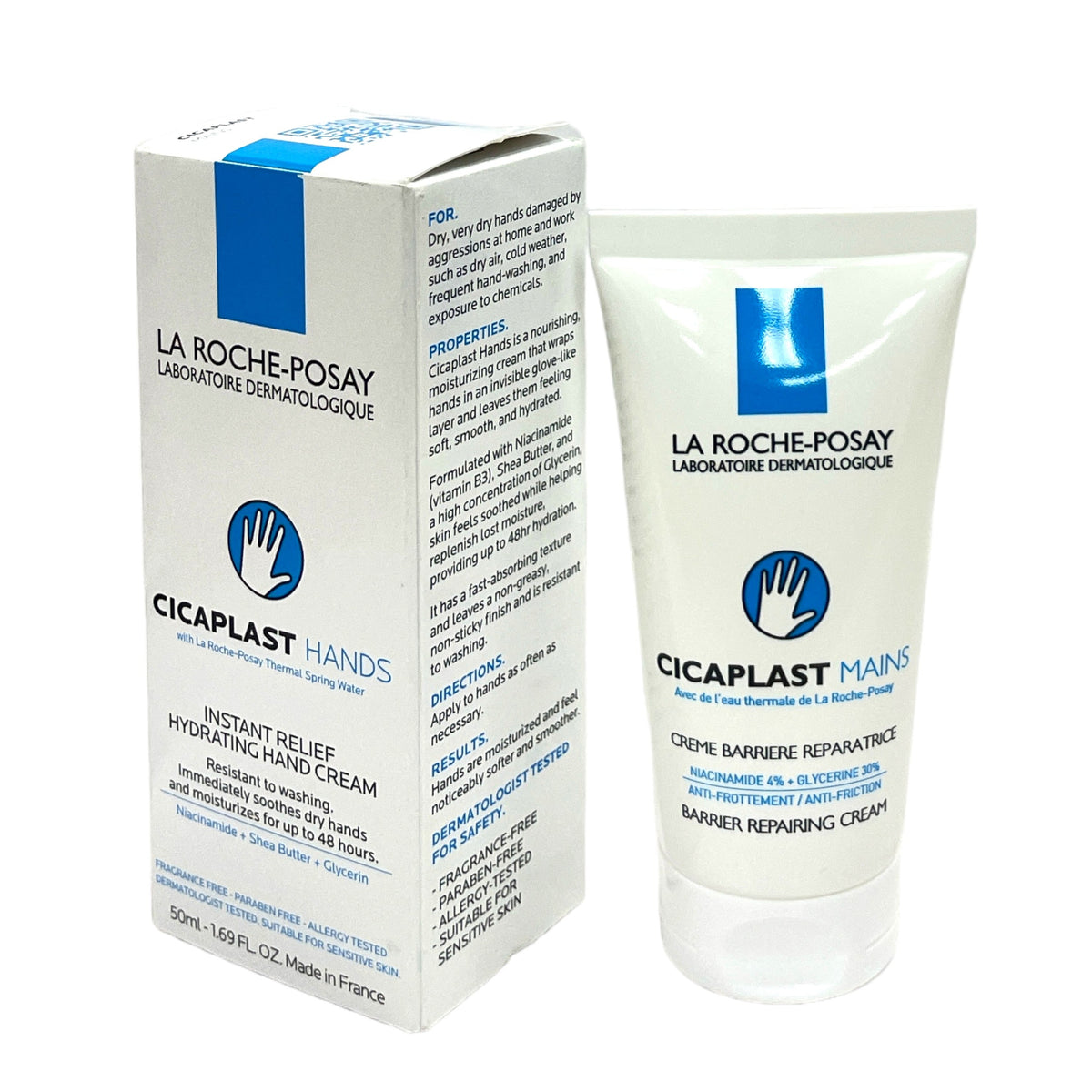 La Roche-Posay Cicaplast Hands Instant Relief Hydrating Hand Cream ...