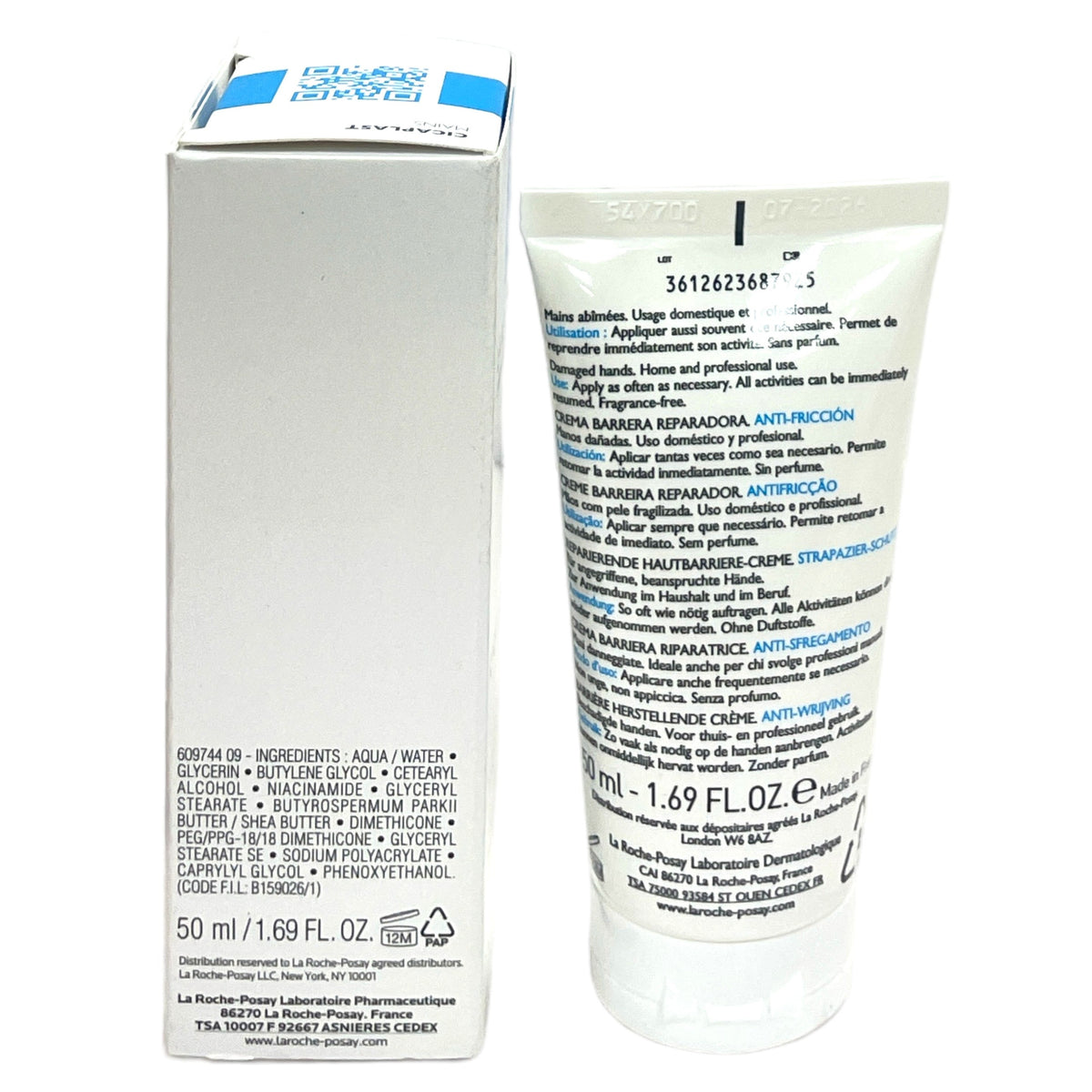 La Roche-Posay Cicaplast Hands Instant Relief Hydrating Hand Cream ...