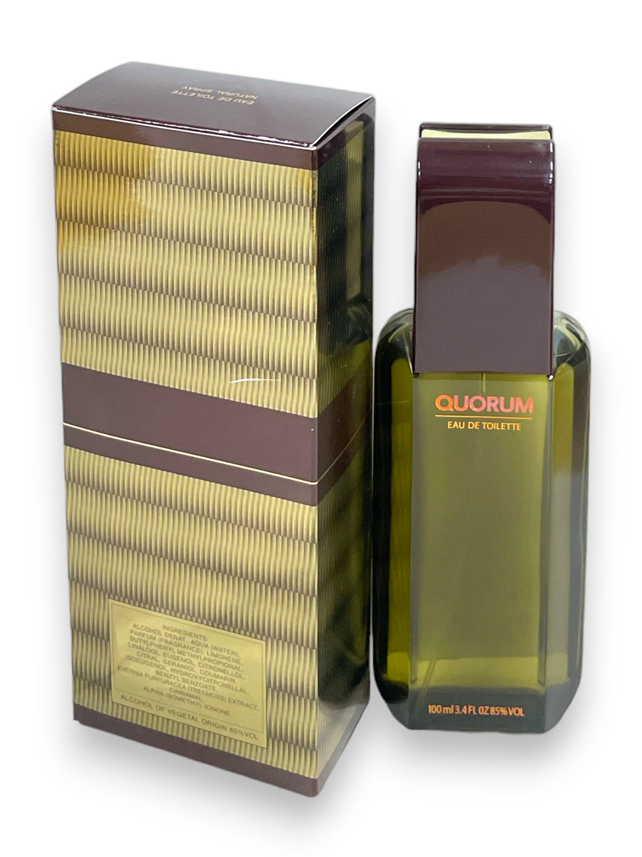 Antonio Puig Quorum Eau de Toilette for Men (100ml / 3.4fl.oz) – Glam ...