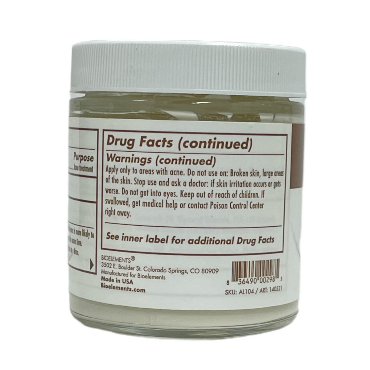 Bioelements Amino Mask Acne Treatment Mask (118ml / 4fl.oz) – Glam ...