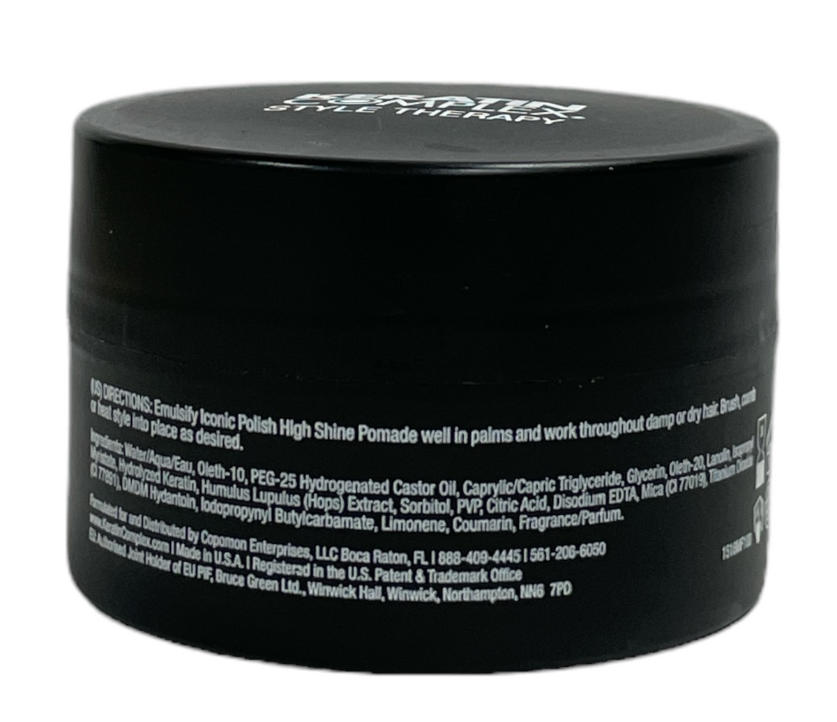 Keratin Complex Iconic Polish High Shine Pomade For Hair (60ml / 2fl.o ...