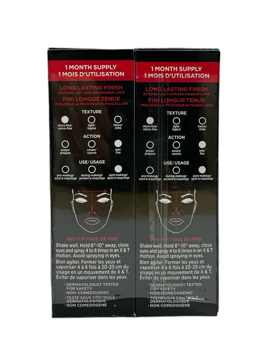 L'Oreal Infallible Pro-Spray & Set Makeup Extender Setting Spray Lot o ...