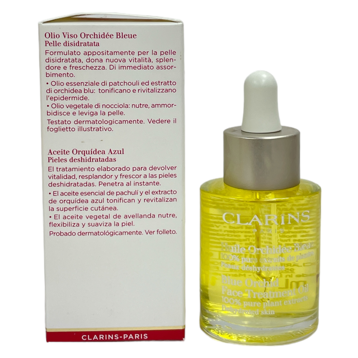 Clarins Blue Orchid Face Treatment Oil (30ml / 1fl.oz) – Glam Cosmetics