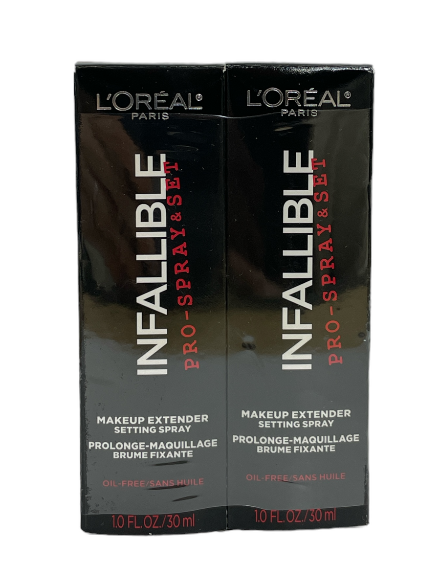 L'Oreal Infallible Pro-Spray & Set Makeup Extender Setting Spray Lot o ...
