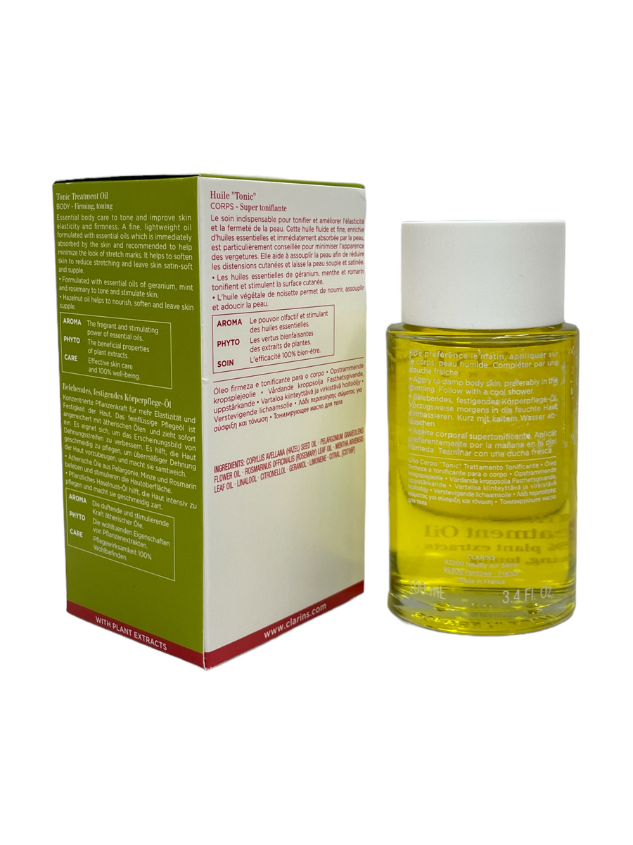 Clarins Tonic Treatment Oil (100ml / 3.4fl.oz) – Glam Cosmetics