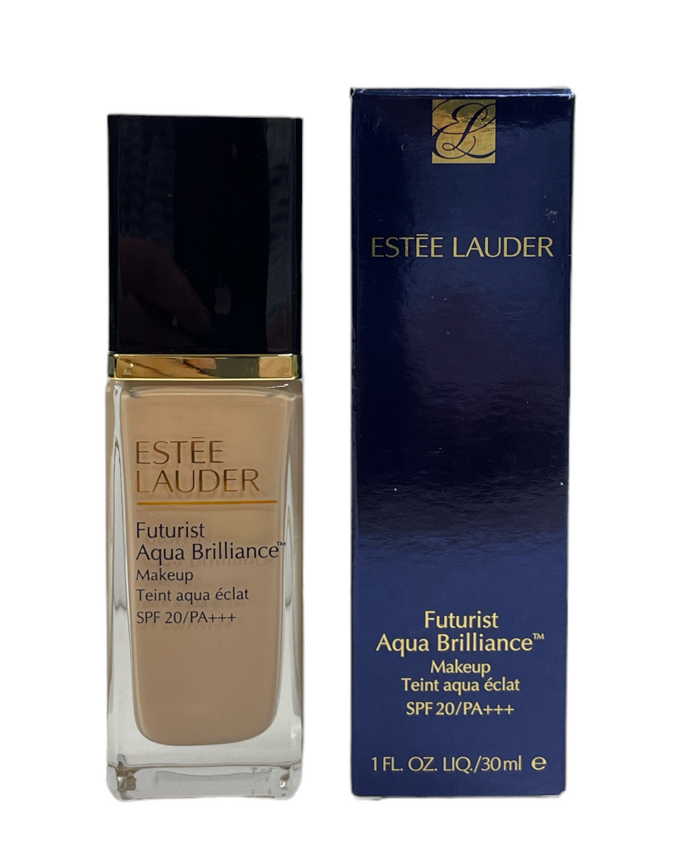 Estee Lauder Futurist Aqua Brilliance Makeup (2W0 Warm Vanilla) SPF20 ...