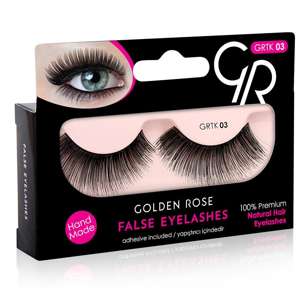 Golden Rose False Eyelashes | GLAM – Glam Cosmetics